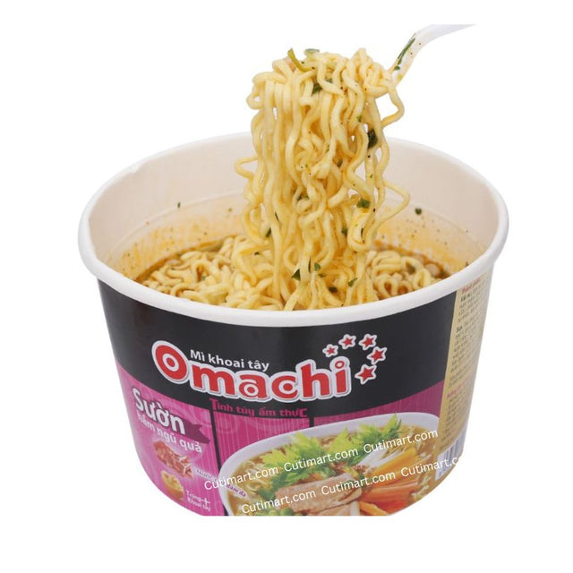 Omachi Instant Noodles-Braised Pork Rib Flavor (Mì Omachi Sườn Hầm Ngũ ...