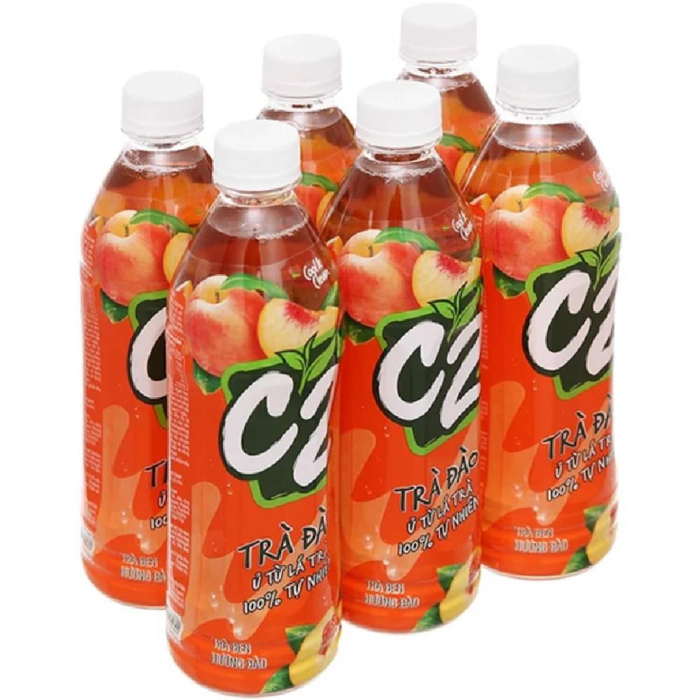 C2 Peach Black Tea(Trà Đào)-500ml-Pack 6 – Cutimart