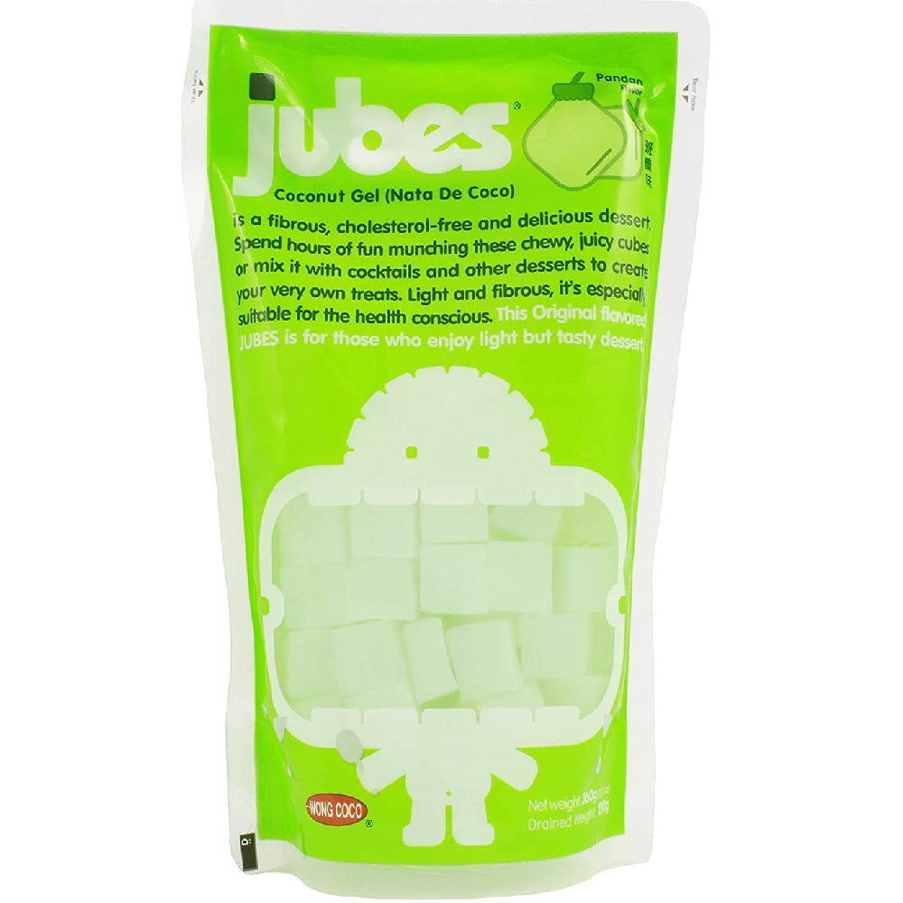 Jube Nata De Coco with 100% Coconut Water (Original/Lychee/Mango/Straw ...